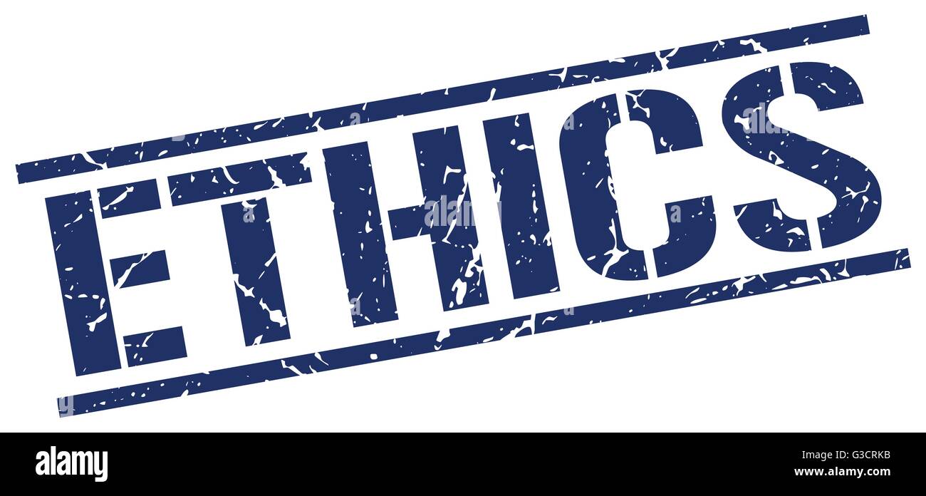 Ethics square isolated sign hi-res stock photography and images - Alamy