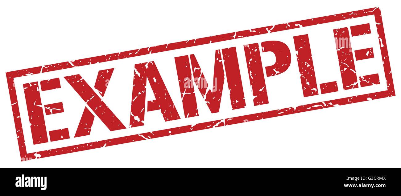 example red grunge square vintage rubber stamp Stock Vector Image & Art ...