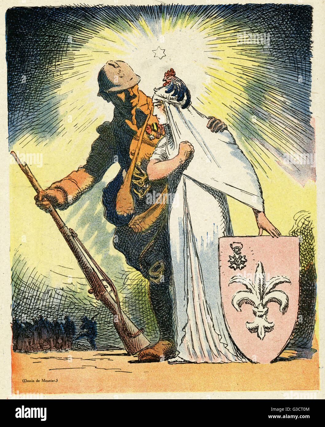 French Soldier Cartoon