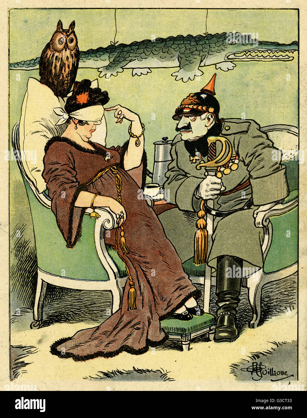 Cartoon Of Wilhelm Ii High Resolution Stock Photography and Images - Alamy