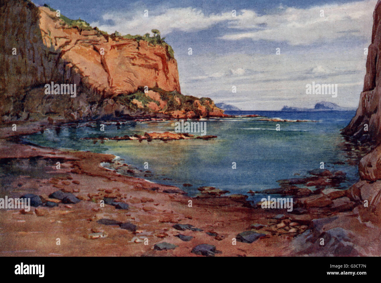 Porto Trentaremi, Posilipo, Naples, Italy Stock Photo - Alamy