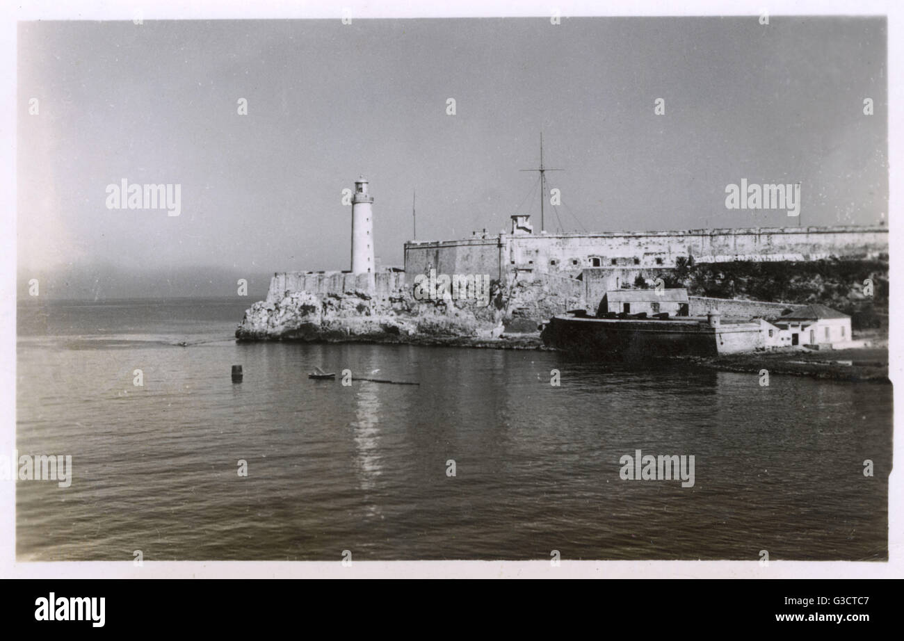 Havana, Cuba - The Entrance to the Harbour Stock Photo - Alamy