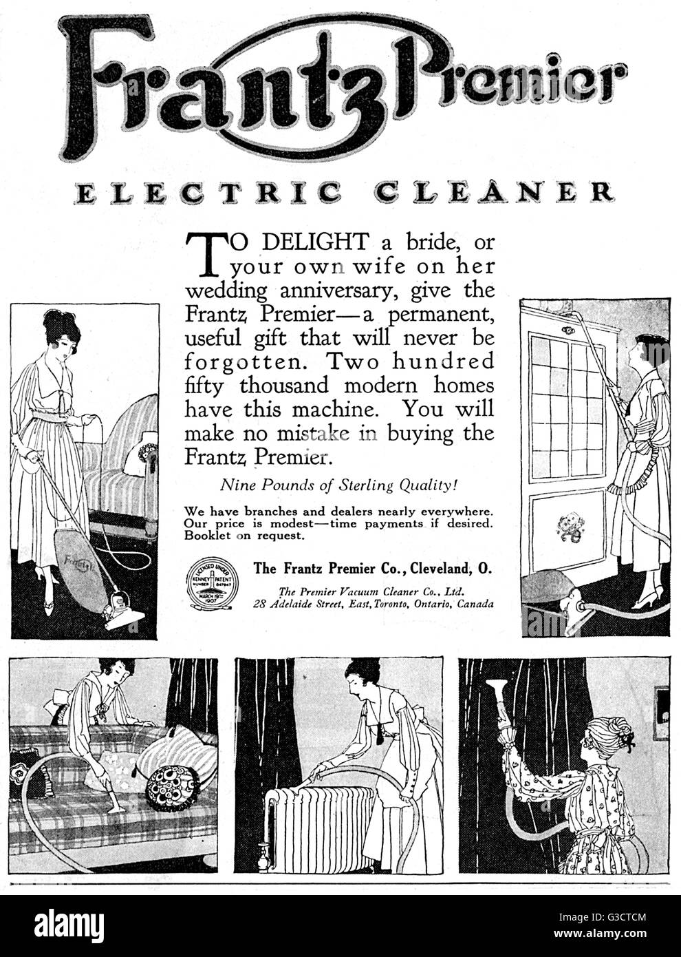 Clean vacuum cleaner cleaning Black and White Stock Photos & Images - Alamy