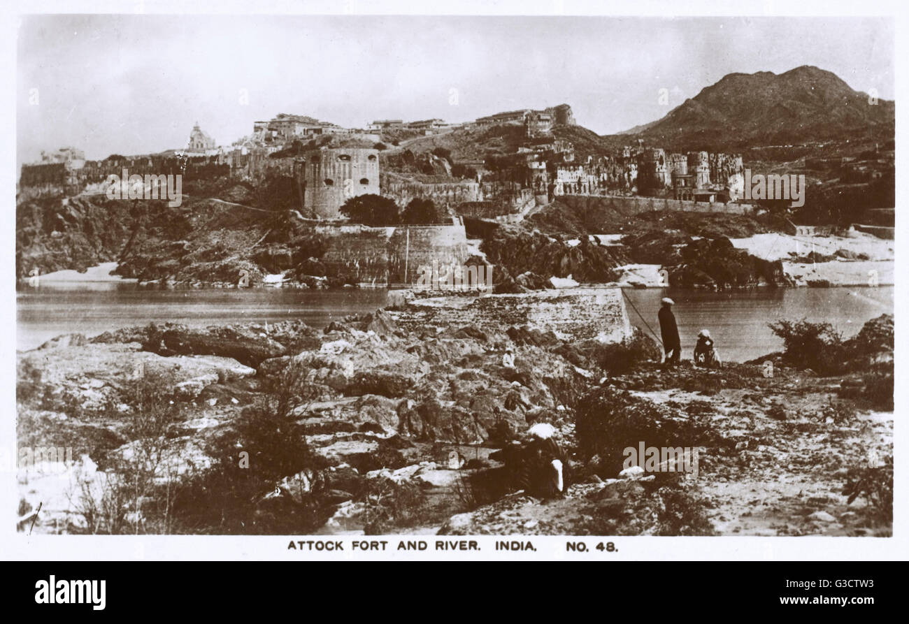 Attock Fort and River Indus - Punjab province, Pakistan Stock Photo - Alamy