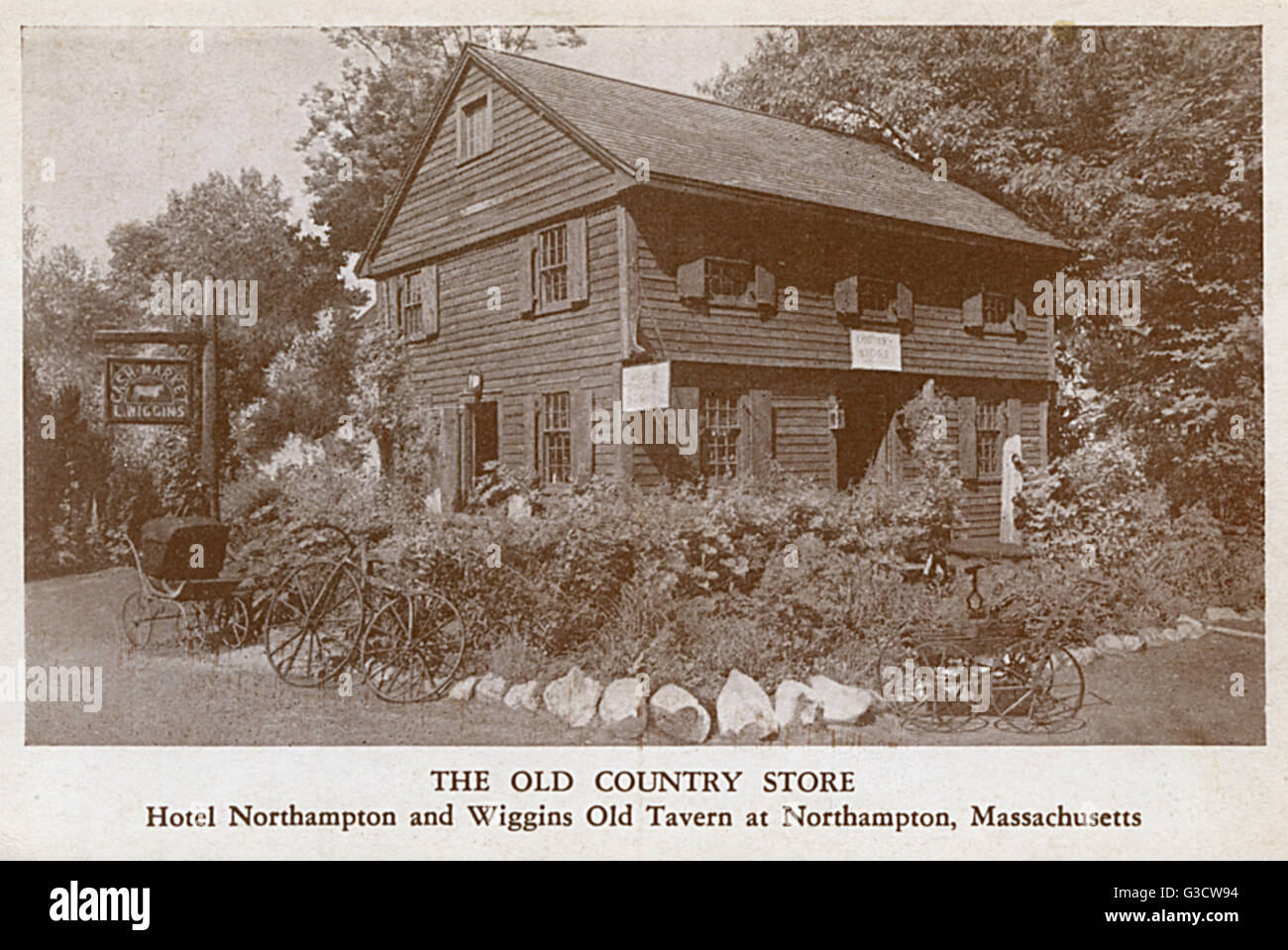 Hotel and Old Tavern, Northampton, Massachusetts, USA Stock Photo - Alamy