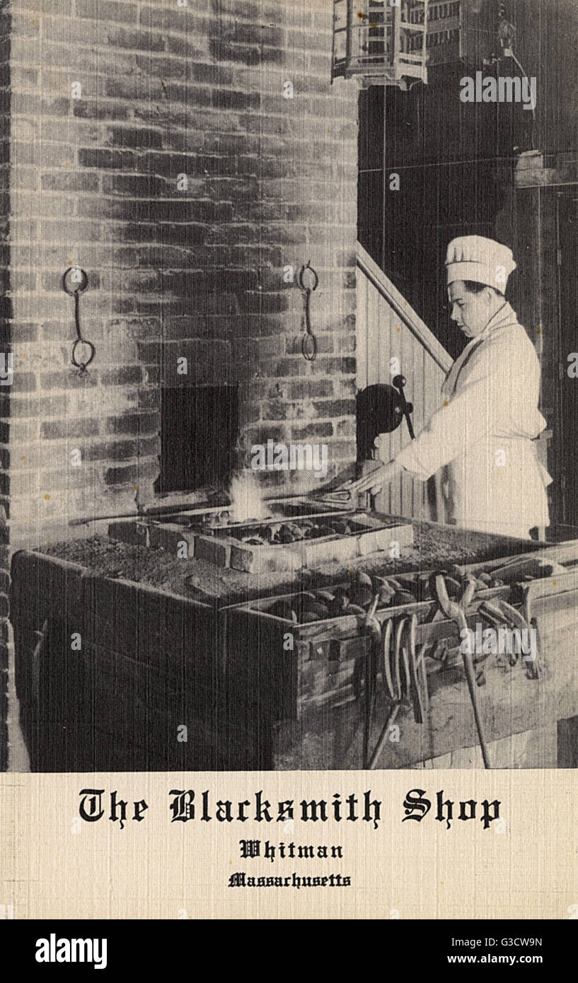 Blacksmith Shop Restaurant, Whitman, Massachusetts, USA Stock Photo - Alamy