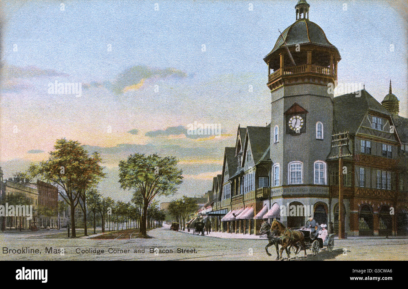 Wide tree lined street hi-res stock photography and images - Alamy