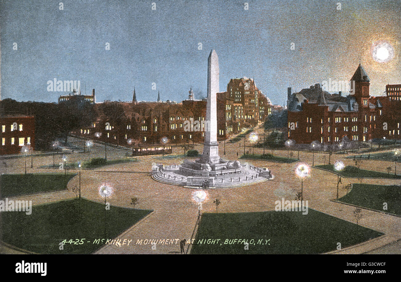 McKinley Monument, Buffalo, New York State, USA Stock Photo - Alamy