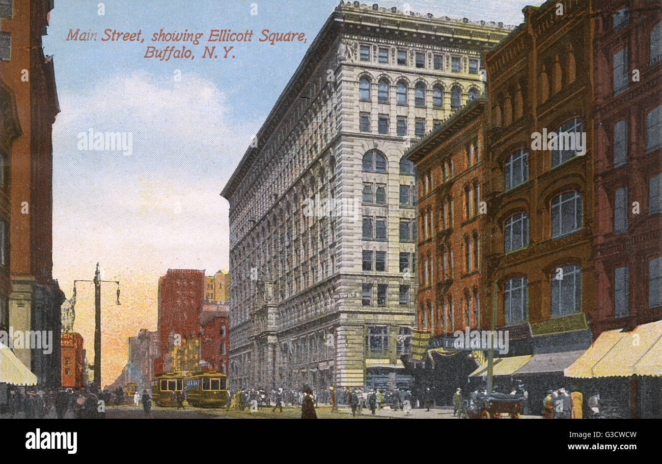 Main Street, Buffalo, New York State, USA Stock Photo - Alamy