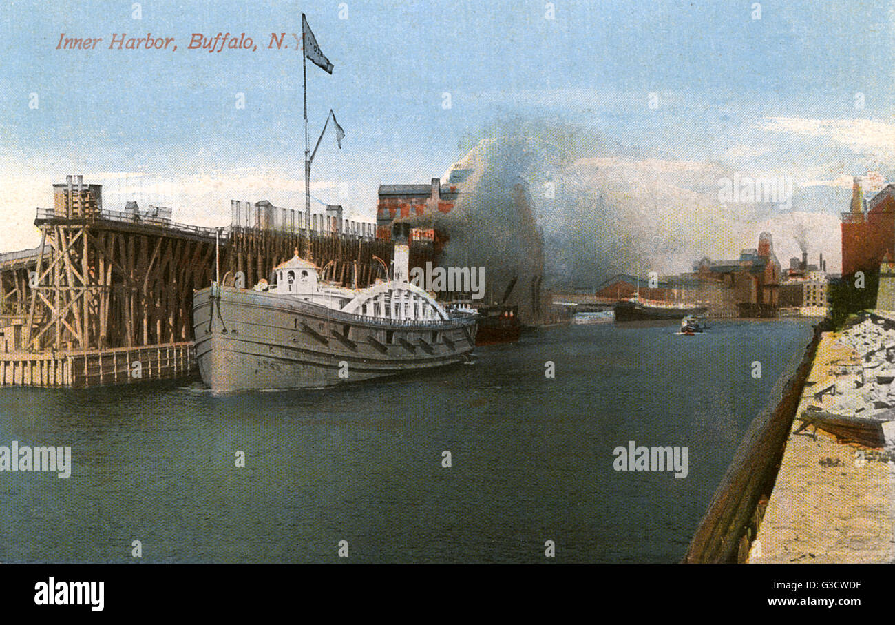Inner Harbour, Buffalo, New York State, USA Stock Photo - Alamy