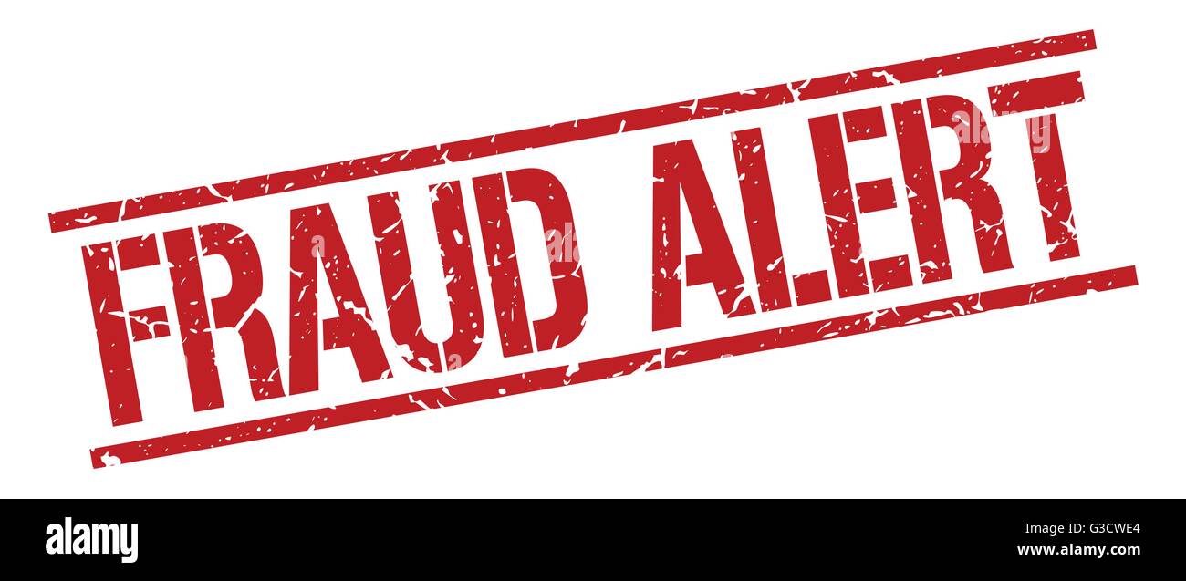 Square grunge red fraud stamp hi-res stock photography and images - Alamy