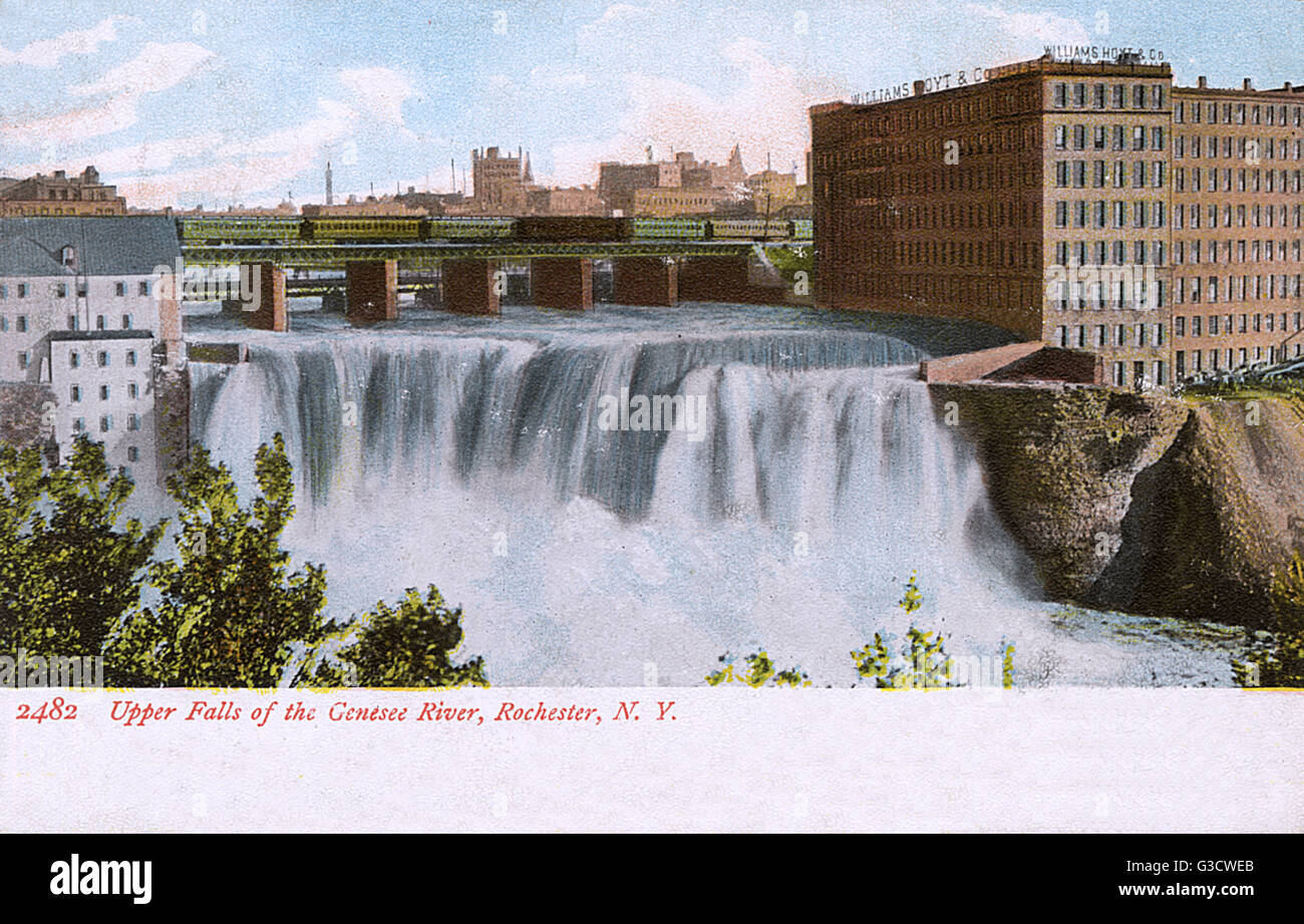 Genesee falls hi-res stock photography and images - Alamy