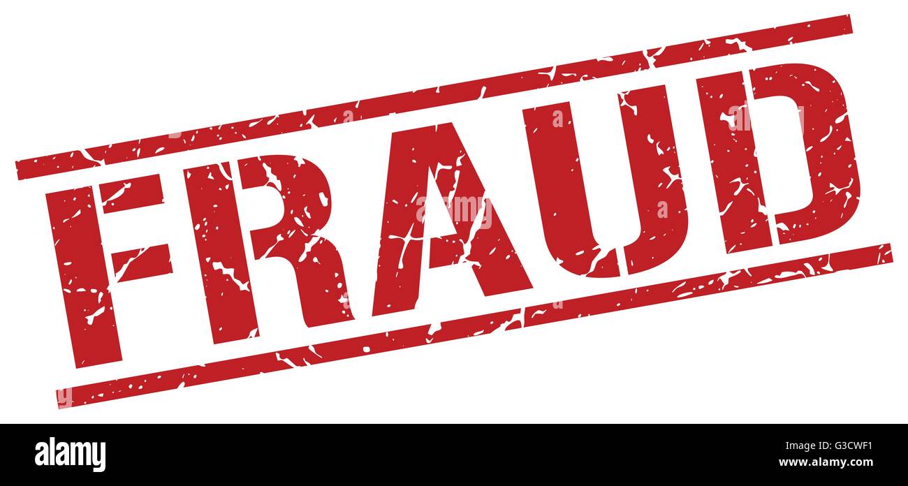 Fraud red square vintage hi-res stock photography and images - Alamy