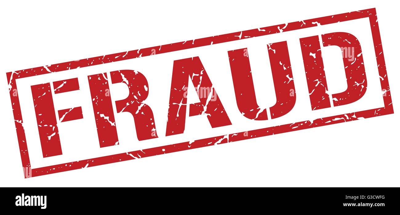 Fraud red square vintage hi-res stock photography and images - Alamy