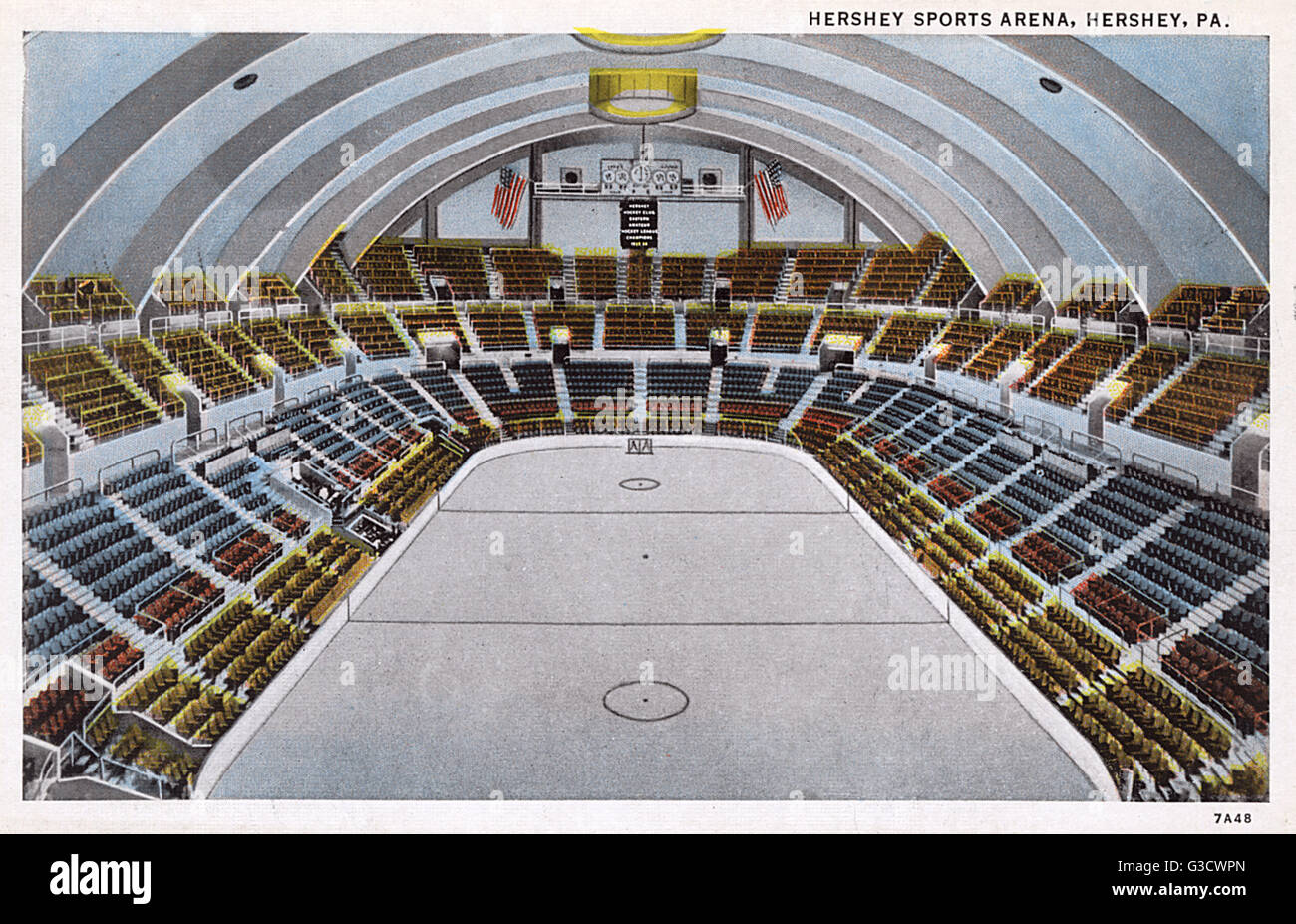 Interior the hershey sports arena hi-res stock photography and images ...