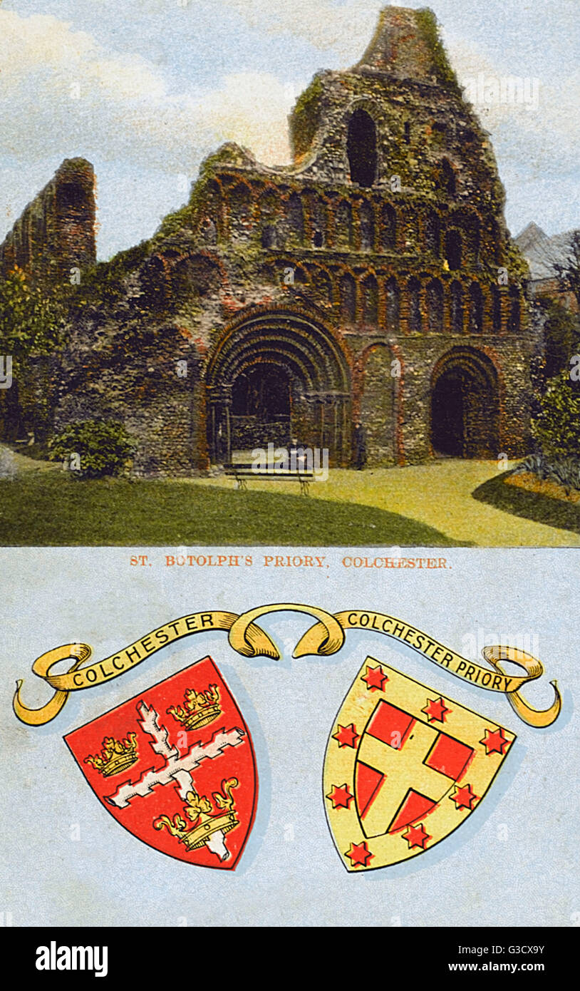 Colchester, Essex - St. Botolph's Priory Stock Photo - Alamy
