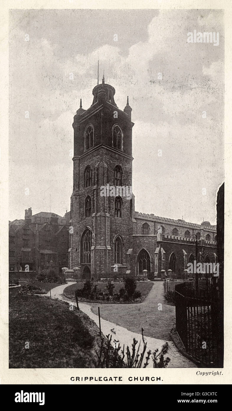 London st giles church hi-res stock photography and images - Alamy