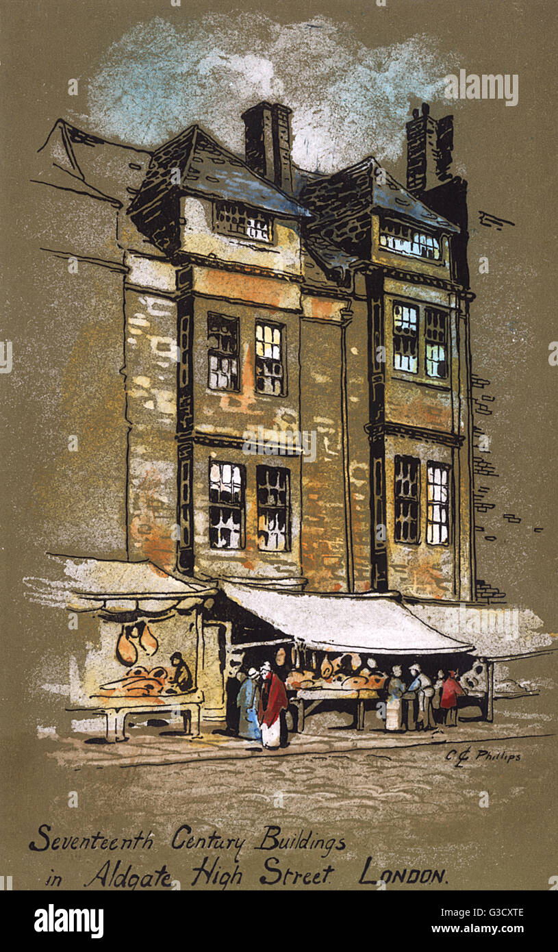 17th Century London Street High Resolution Stock Photography and Images ...