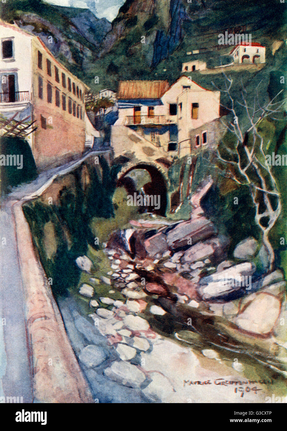 Valley of the Mills, Amalfi, Italy Stock Photo - Alamy