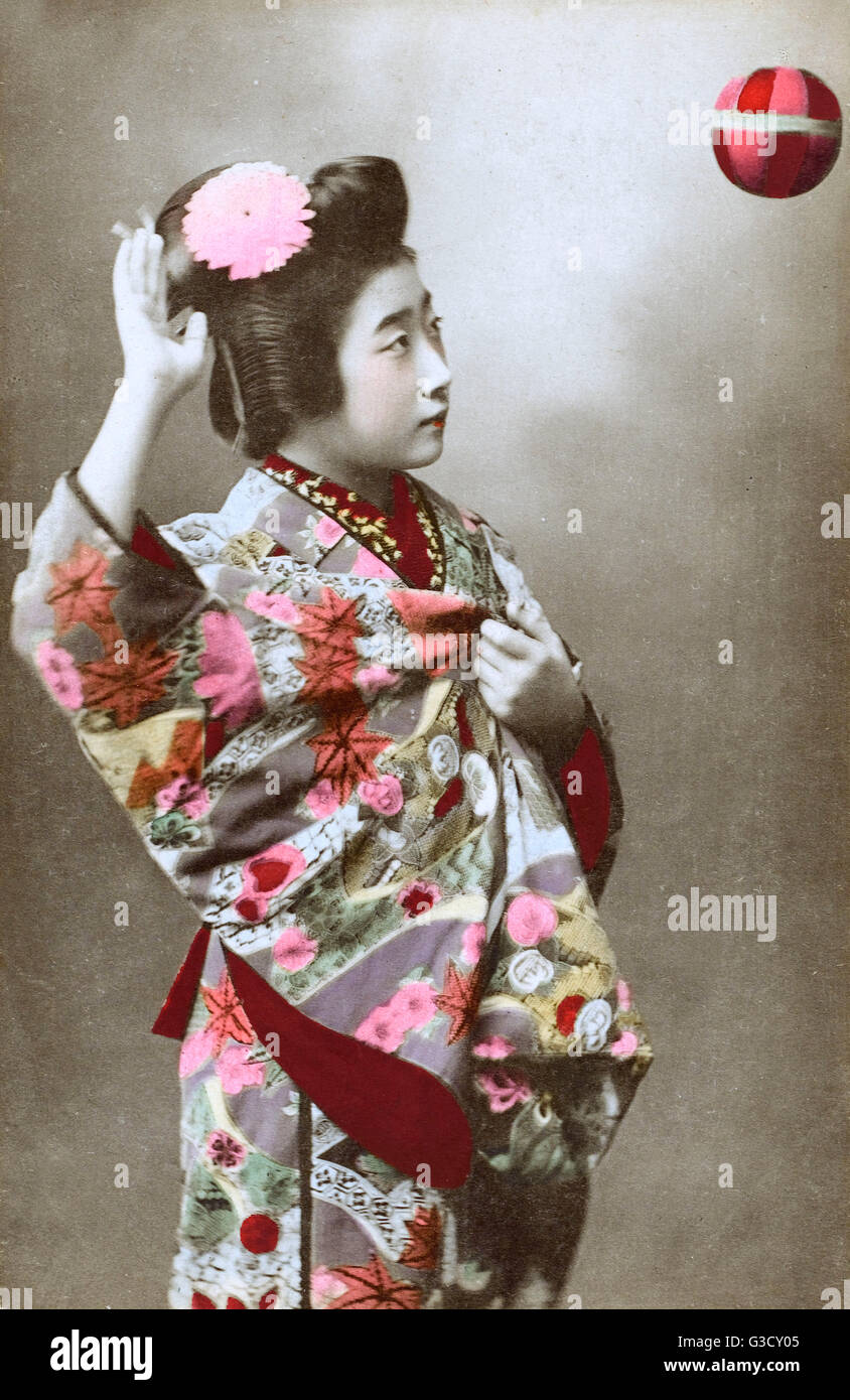 Geisha pattern hi-res stock photography and images - Alamy