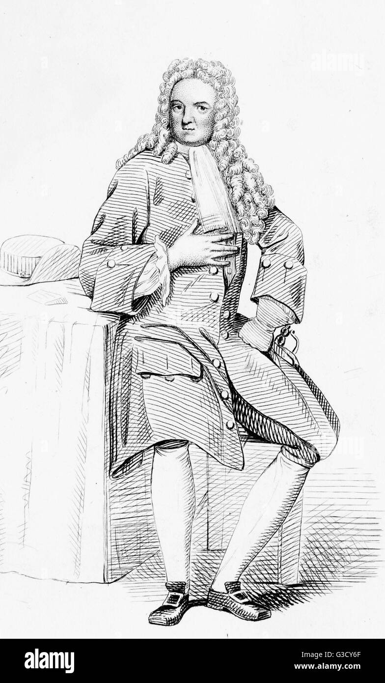 John Radcliffe - English physician, academic and politician Stock Photo ...