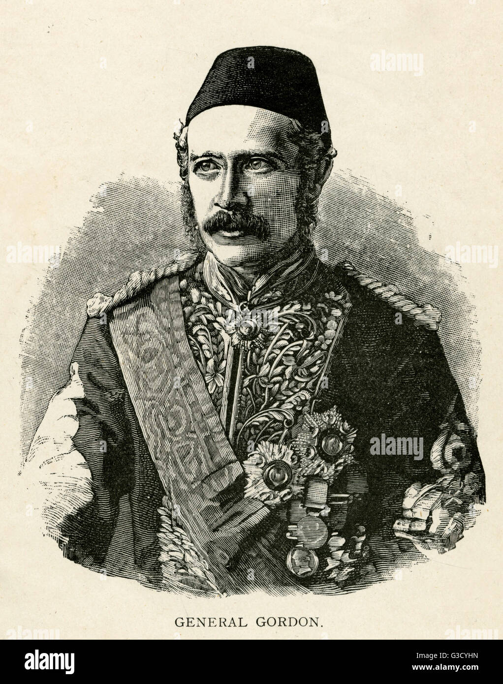 Charles George Gordon Stock Photo - Alamy