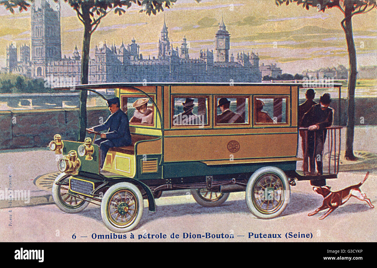 London 1900s omnibus hi-res stock photography and images - Alamy