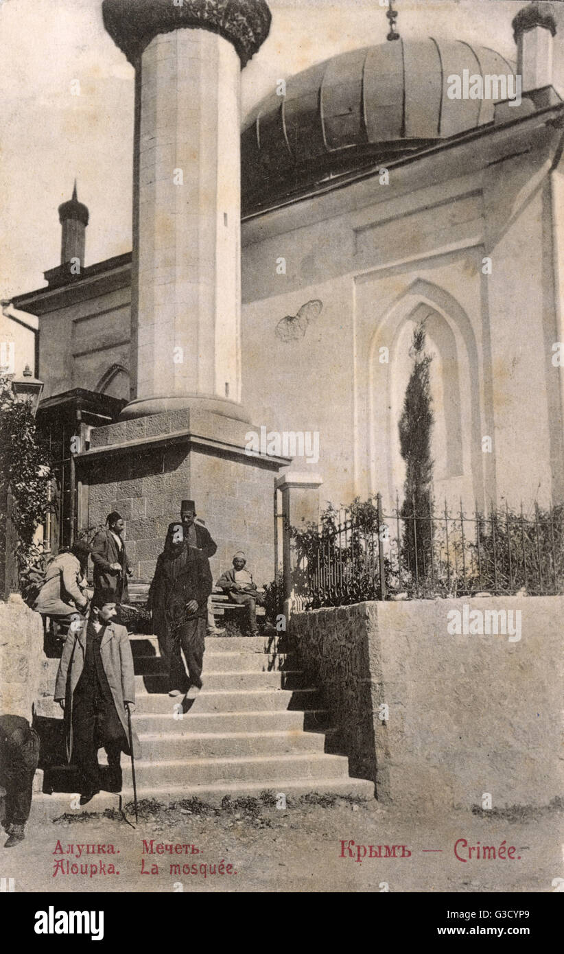 The Mosque at Alupka, Crimea, Ukraine Stock Photo - Alamy