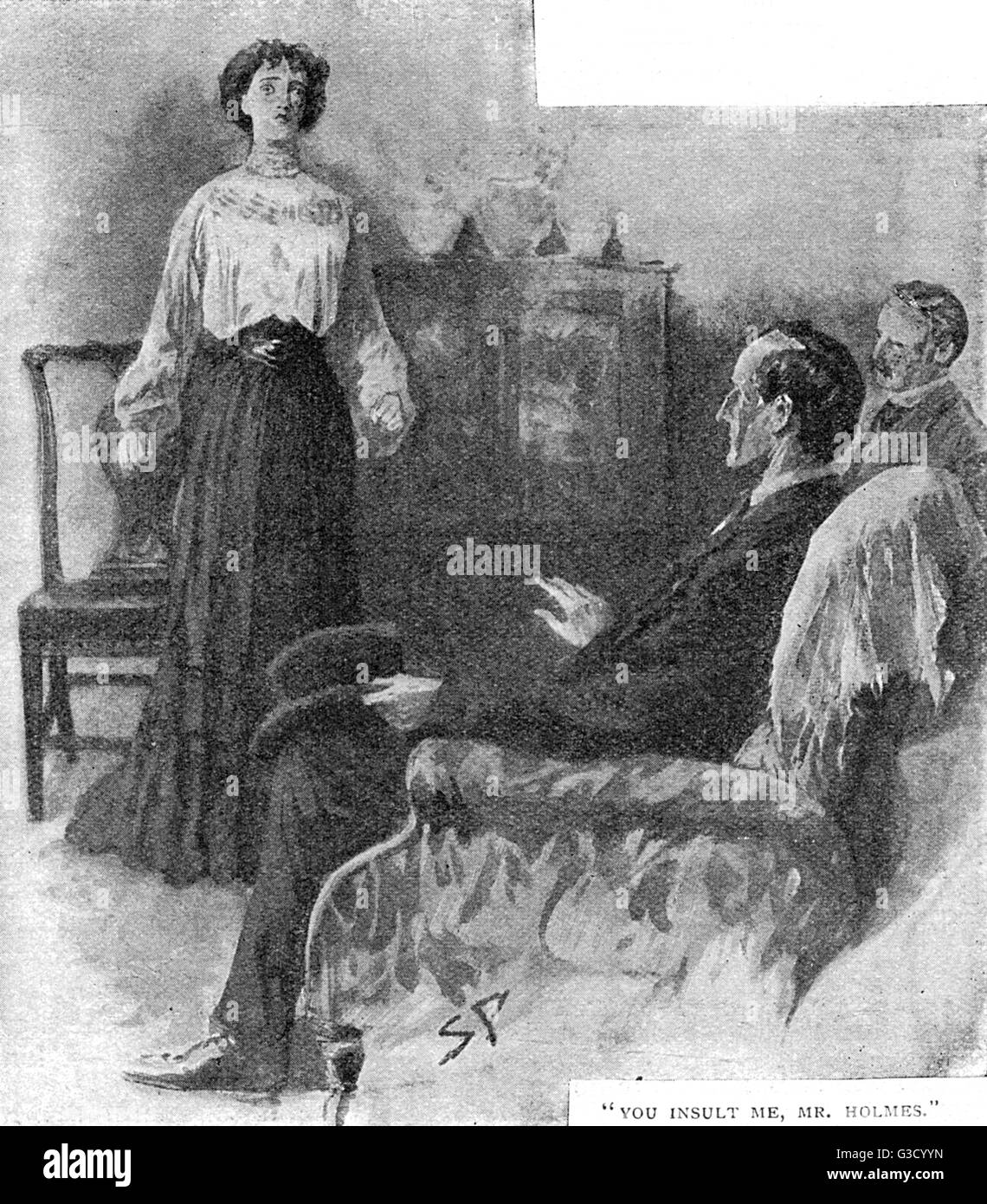 The Adventure of the Second Stain, Sherlock Holmes Stock Photo - Alamy