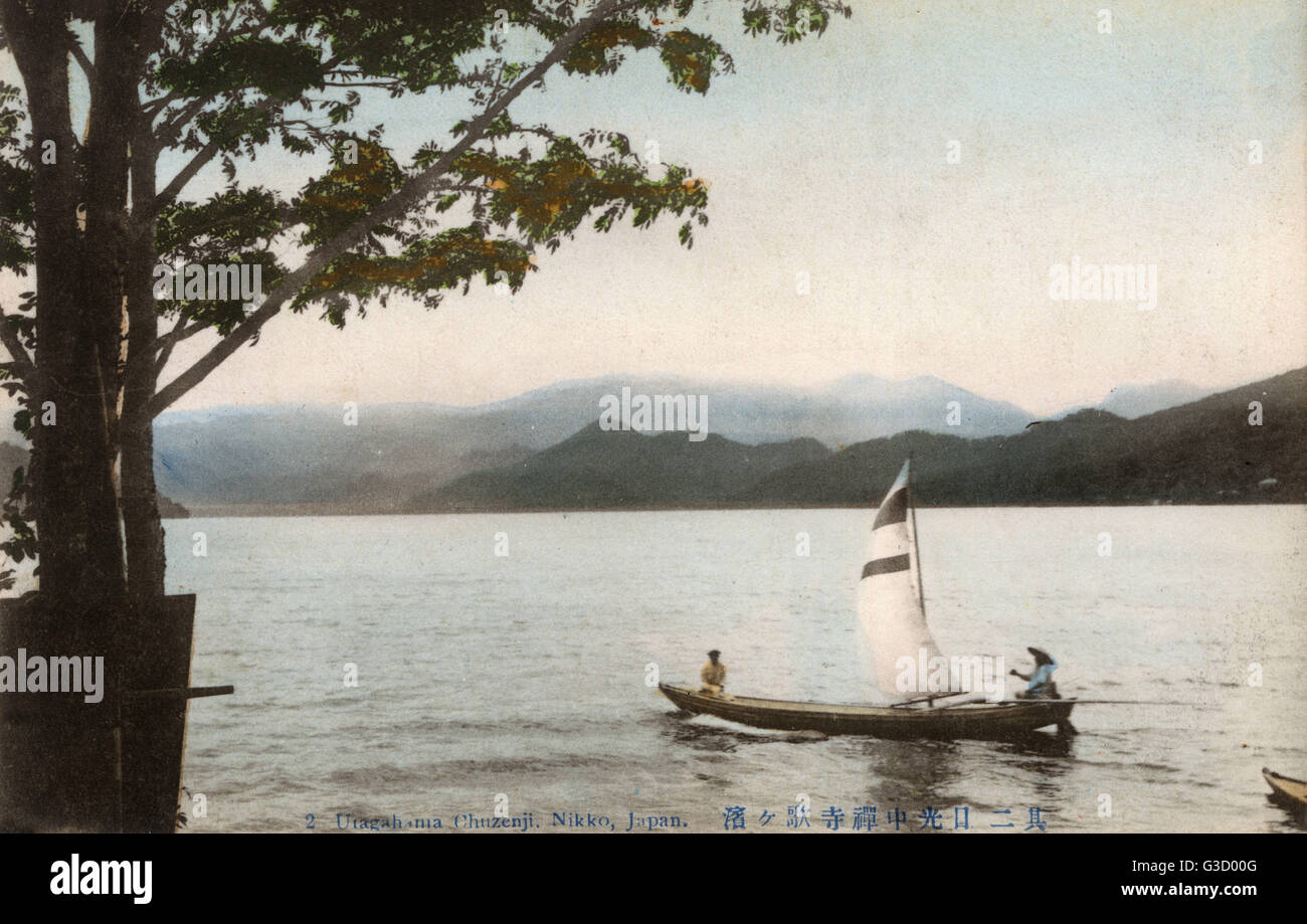 Utagahama (Utaga Beach), Chuzenji Lake, Nikko, Japan Stock Photo - Alamy