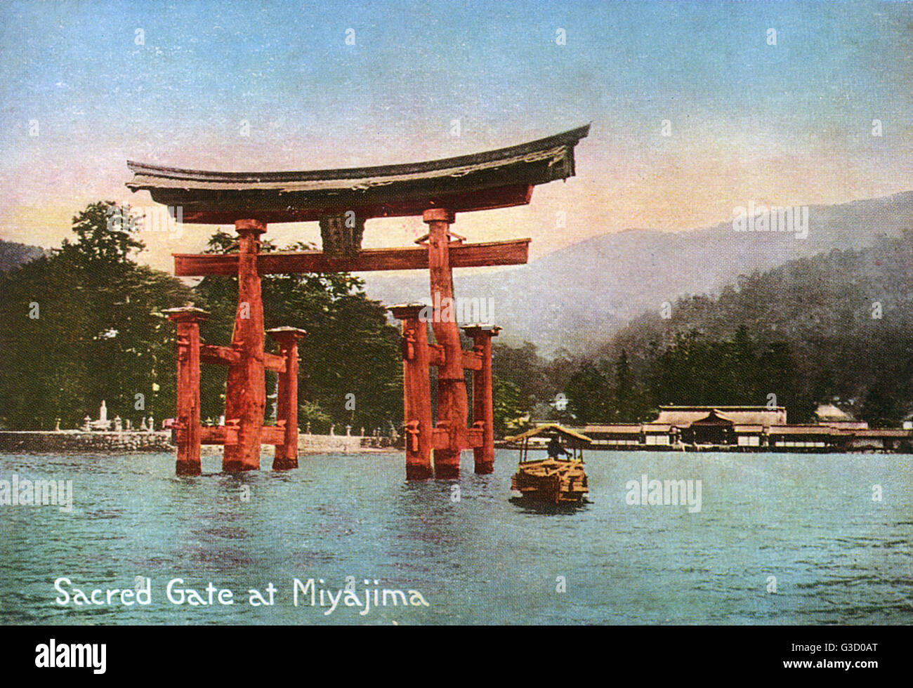 Famous floating Torii of the Itsukushima Shrine, Japan Stock Photo - Alamy