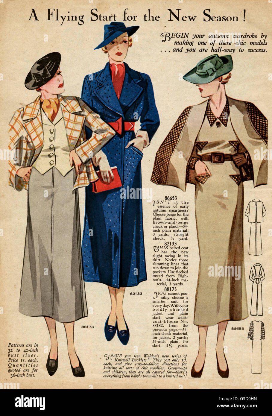 1930s fashion women hi-res stock photography and images - Alamy