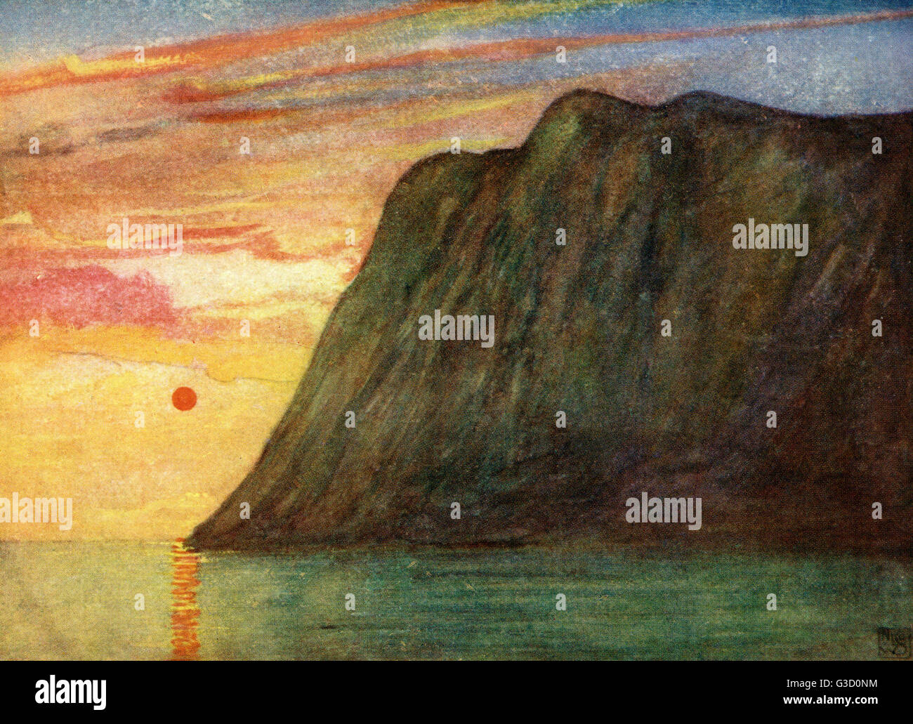 Midnight sun natural phenomenon hi-res stock photography and images - Alamy