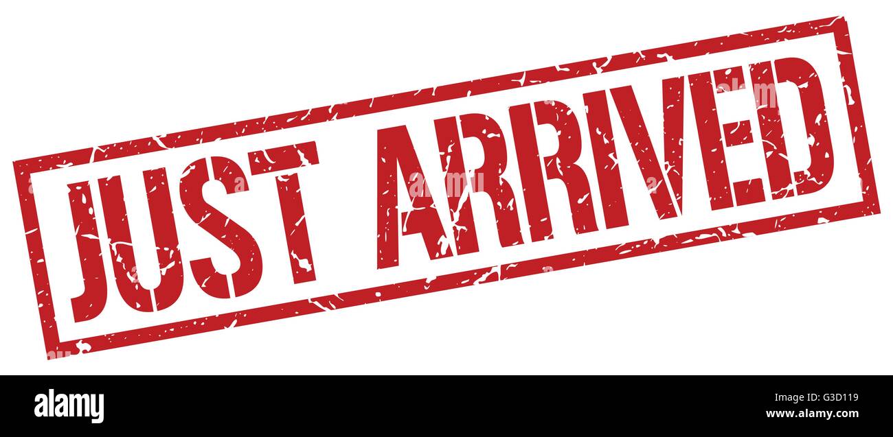 Just arrived rubber stamp hi-res stock photography and images - Alamy
