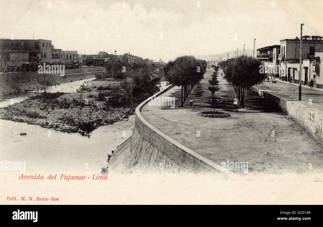 Avenida peru hi-res stock photography and images - Alamy