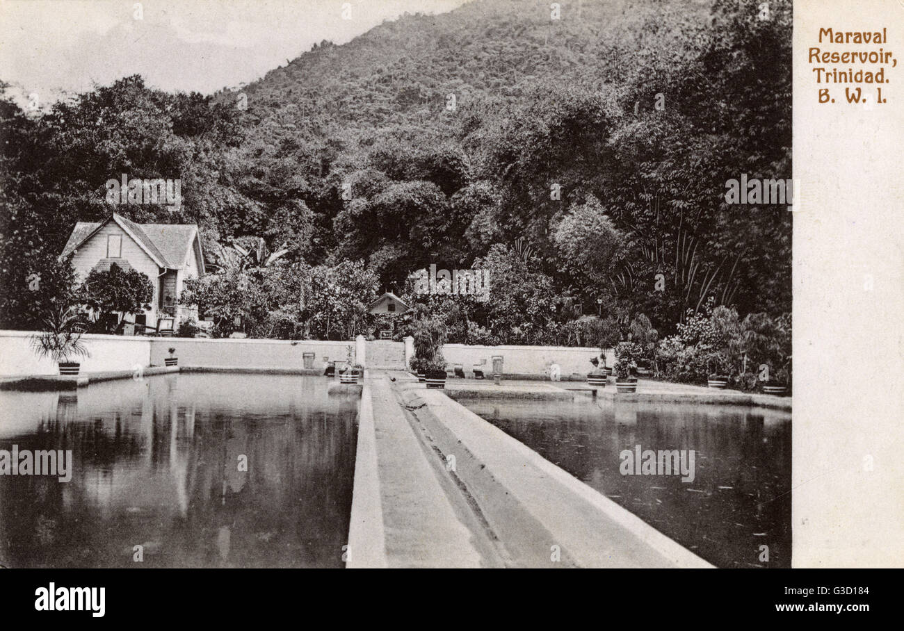 Maraval Reservoir, Port of Spain, Trinidad, West Indies Stock Photo - Alamy