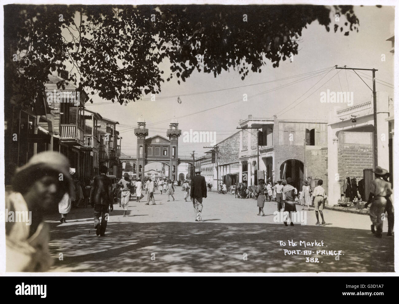 Approach to the iron market its hi-res stock photography and images - Alamy