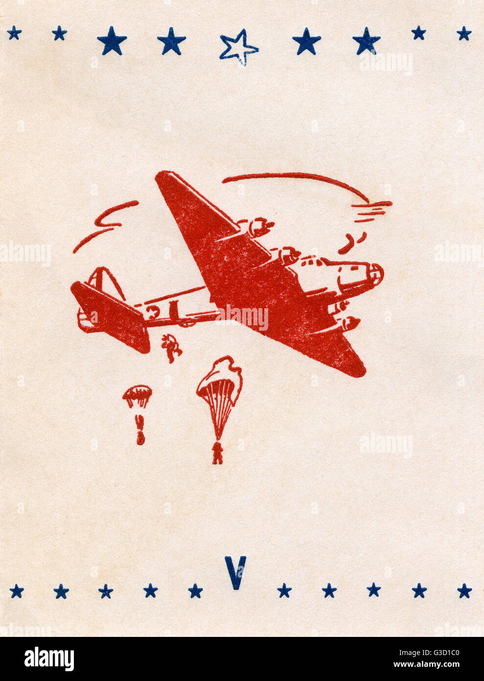 Parachutes ww2 High Resolution Stock Photography and Images - Alamy