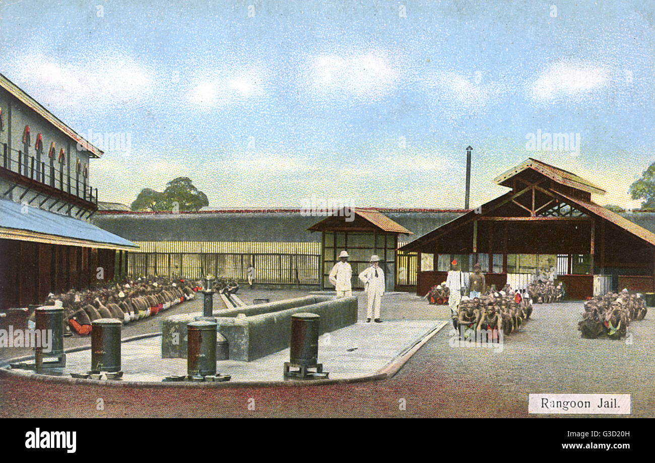 Myanmar - Yangon - Rangoon Jail Stock Photo - Alamy