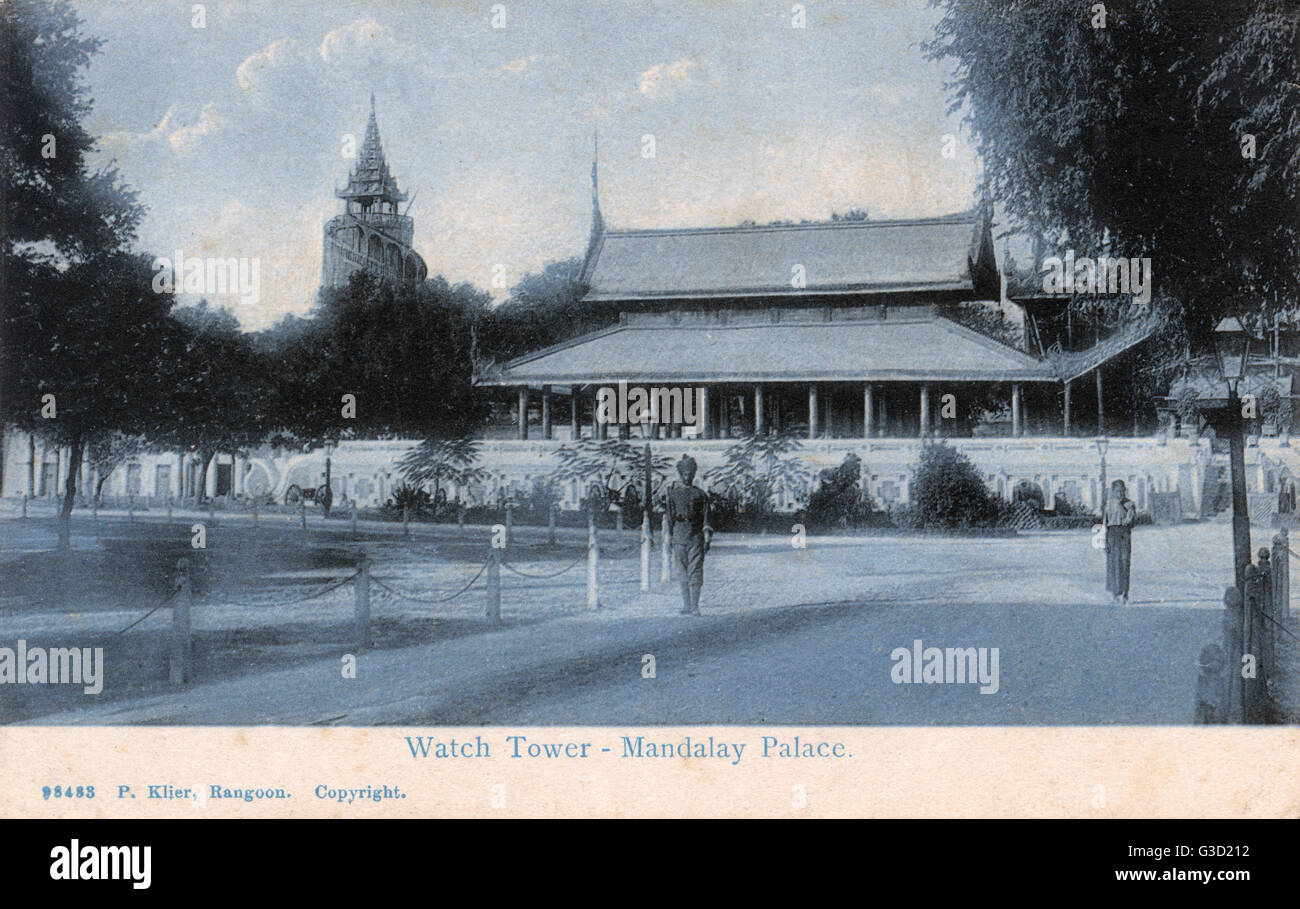 Buildings of mandalay palace hi-res stock photography and images - Alamy