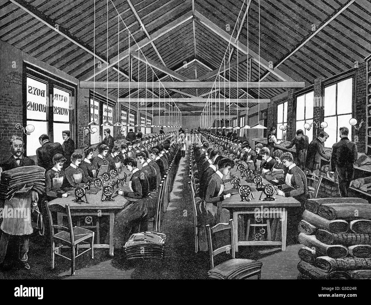Victorian sewing room hi-res stock photography and images - Alamy