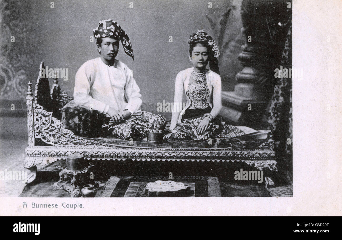 Burmese royalty hi-res stock photography and images - Alamy