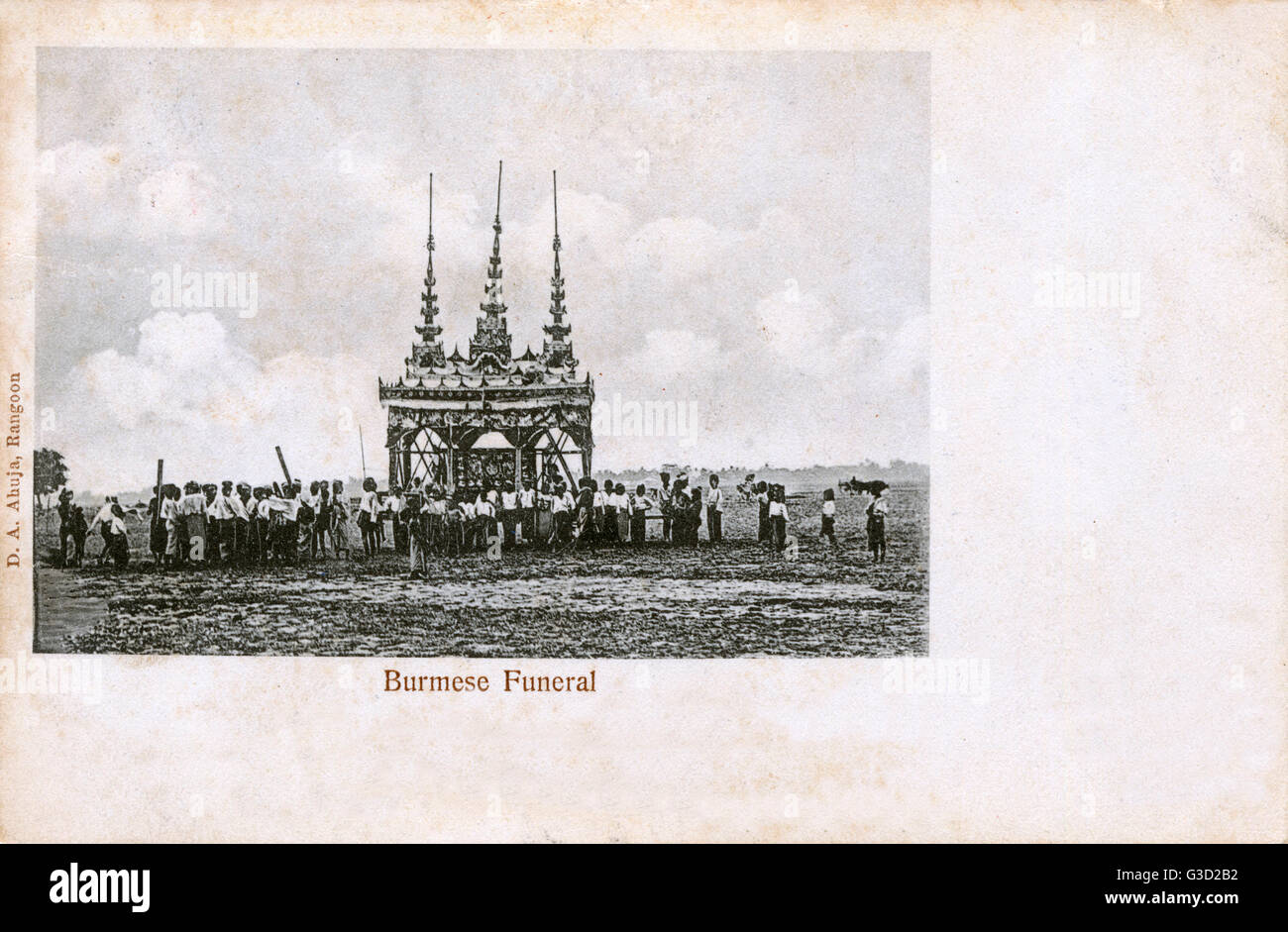 Myanmar - Funeral with large Funeral 'car' Stock Photo - Alamy