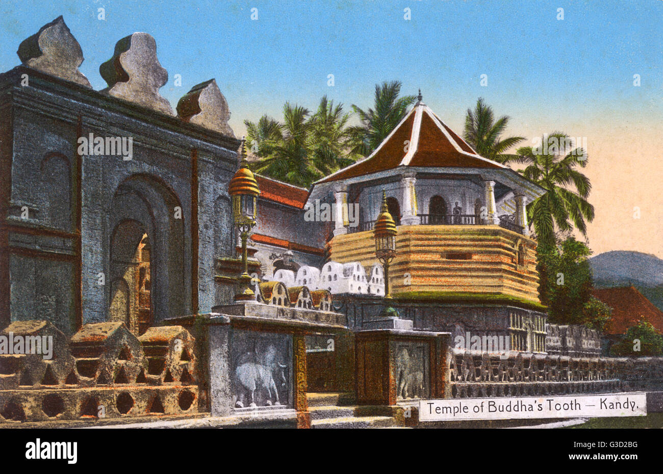 Temple of the Tooth, Kandy, Sri Lanka Stock Photo - Alamy