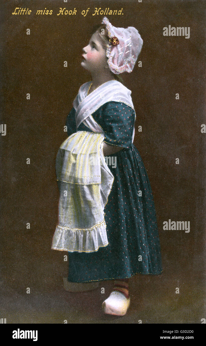 Dutch girl traditional dress hi-res stock photography and images - Alamy