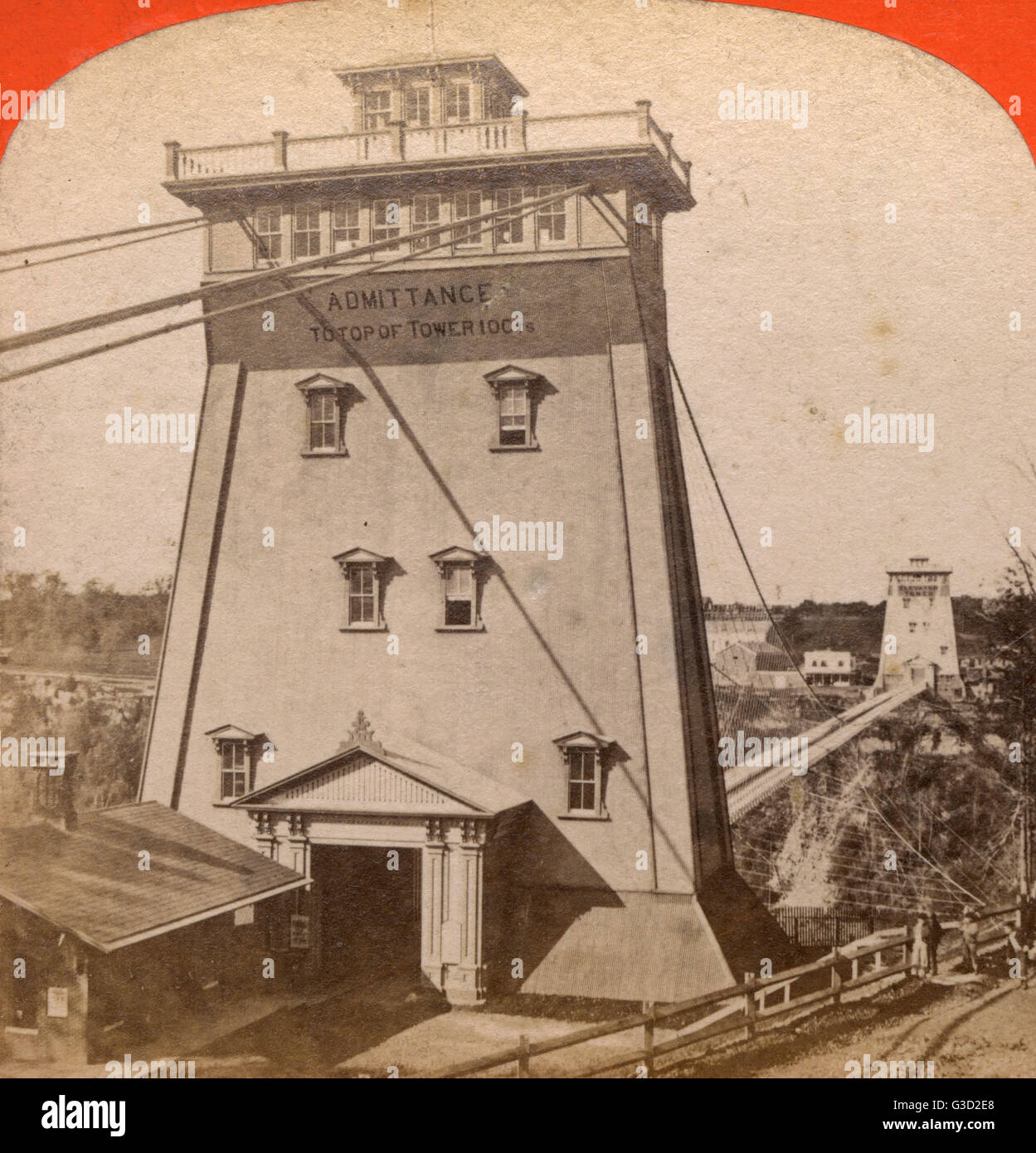 Suspension bridge niagara falls hi-res stock photography and images - Alamy