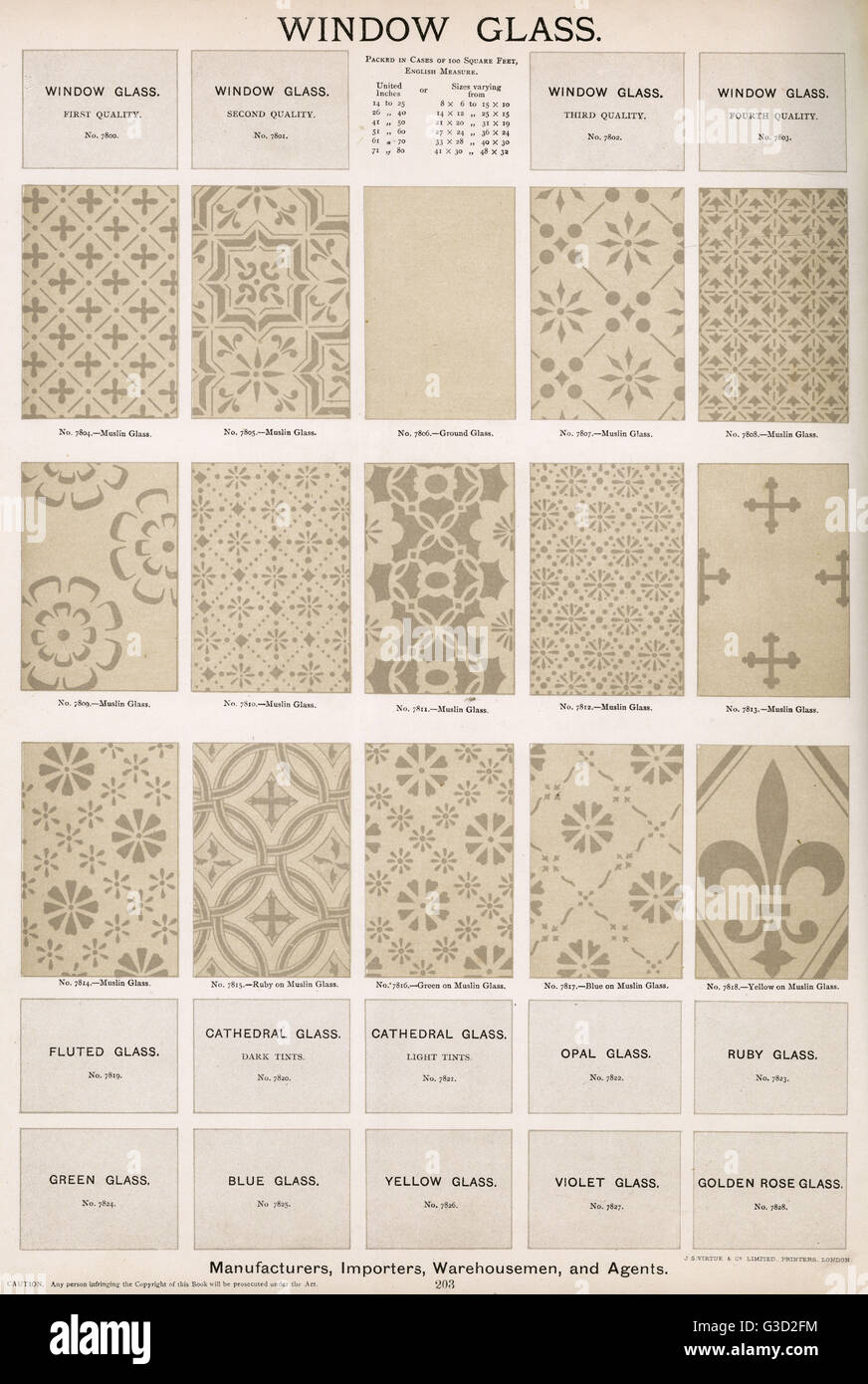 Patterned glass styles hi-res stock photography and images - Alamy