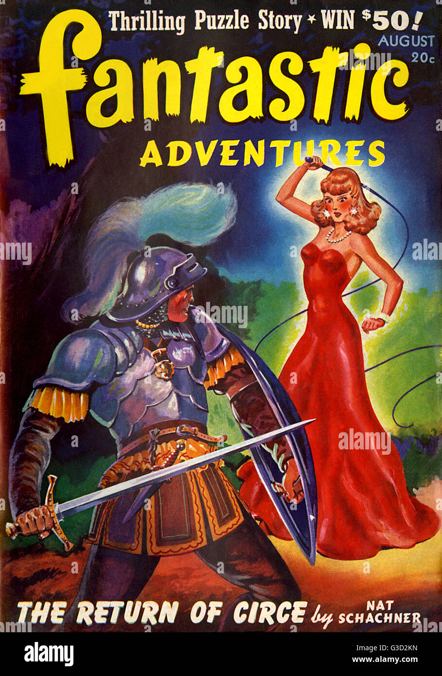 Fantastic Adventures - The Return of Cicre Stock Photo - Alamy