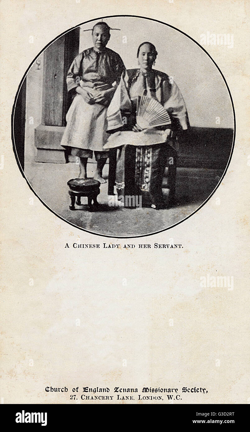 Lady servant hi-res stock photography and images - Alamy