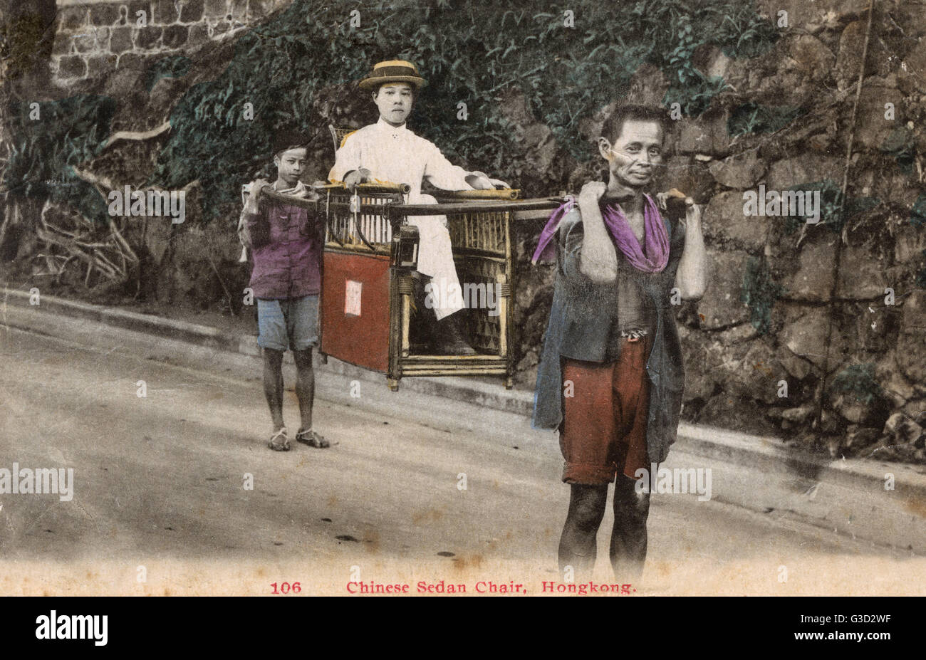 Chinese Sedan Chair, Hong Kong, China Stock Photo - Alamy